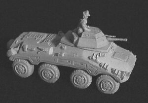 Sdkfz - 234/1 Arm Car 2cm Gun - 19th Century Miniatures
