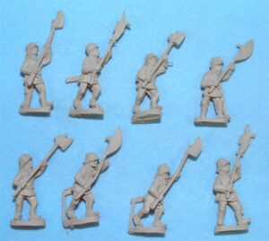 Armored Polearms - 19th Century Miniatures