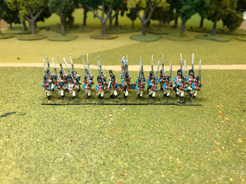 Bavarian Line Infantry Marching - 19th Century Miniatures