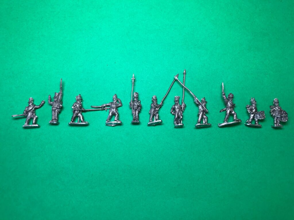 British Infantry Command - 19th Century Miniatures