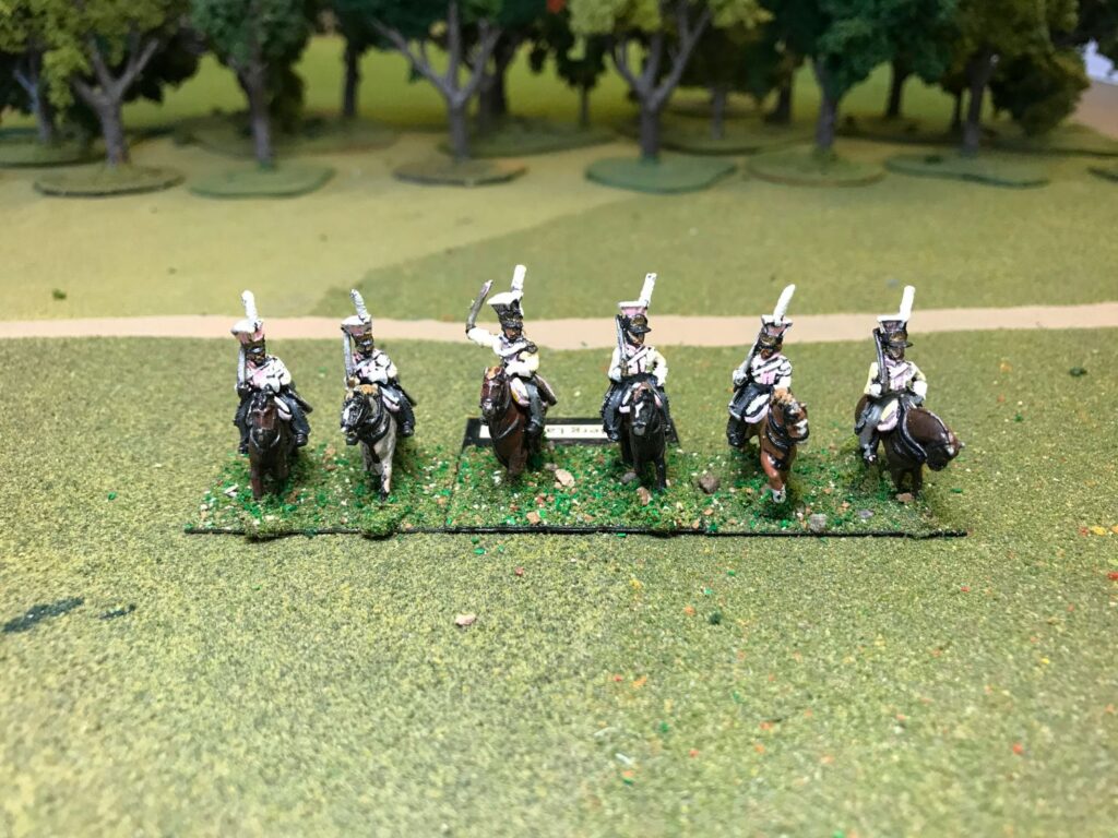 French Guard Lancers with Swords - 19th Century Miniatures
