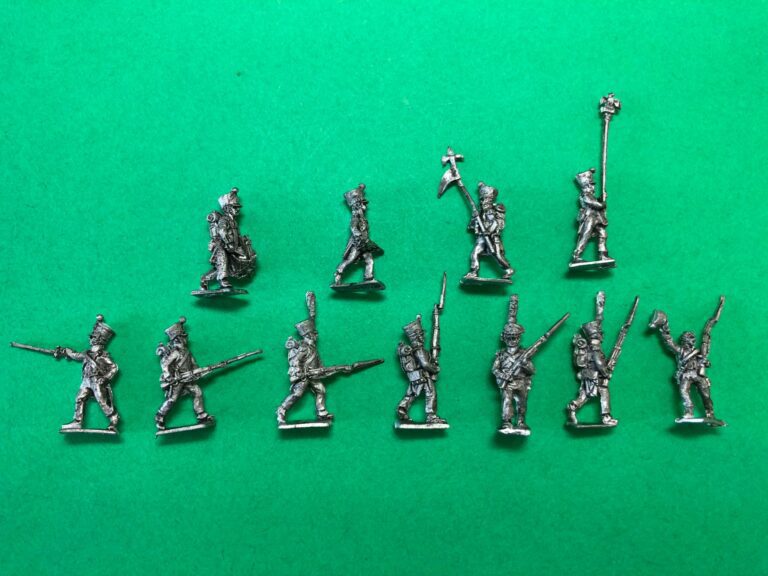 French Line Infantry Advancing (1809-1812) - 19th Century Miniatures