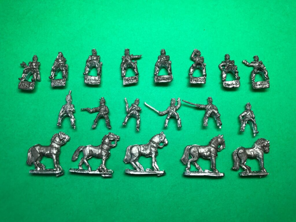 French Marshalls and Staff - 19th Century Miniatures