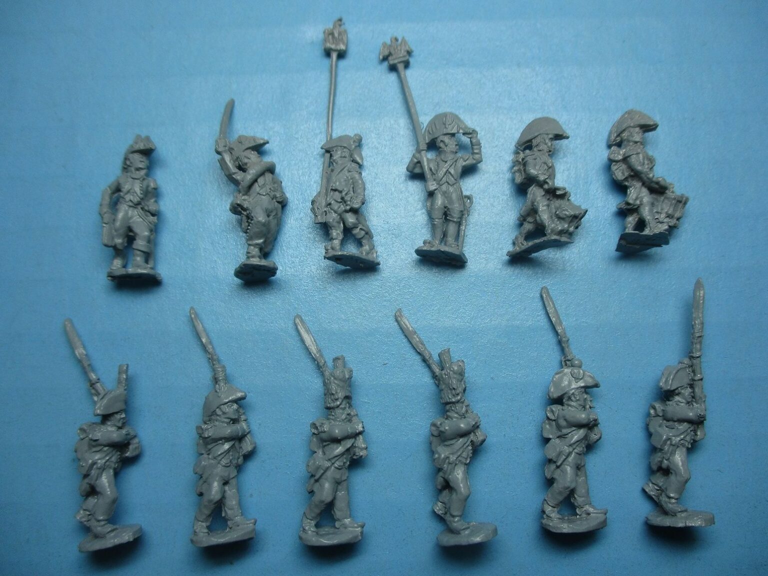 Line Infantry March Attack - 19th Century Miniatures