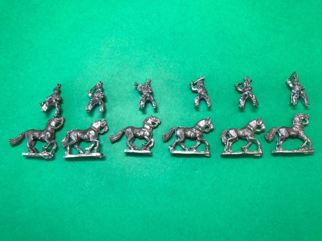 Mexican Tulancingo Curassiers - 19th Century Miniatures