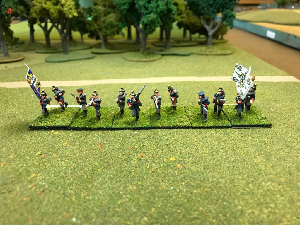 Prussian Infantry Assaulting - 19th Century Miniatures