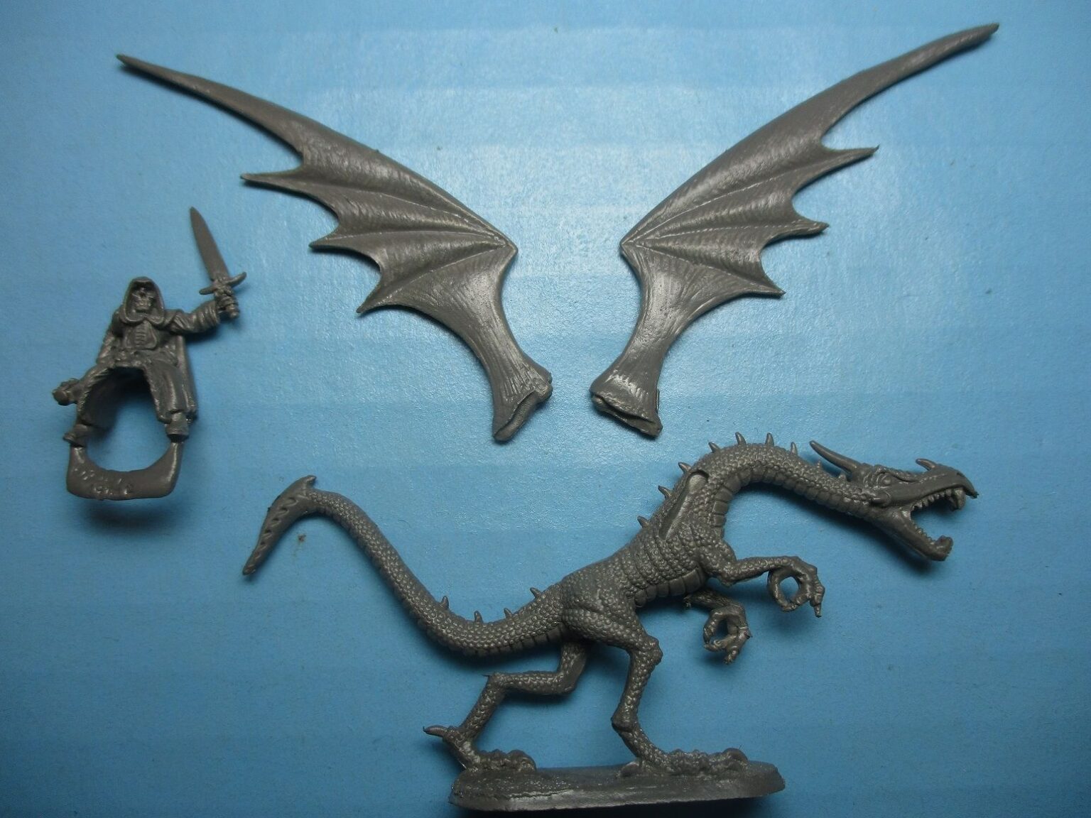 Wraith Lord on Winged Beast #2 - 19th Century Miniatures