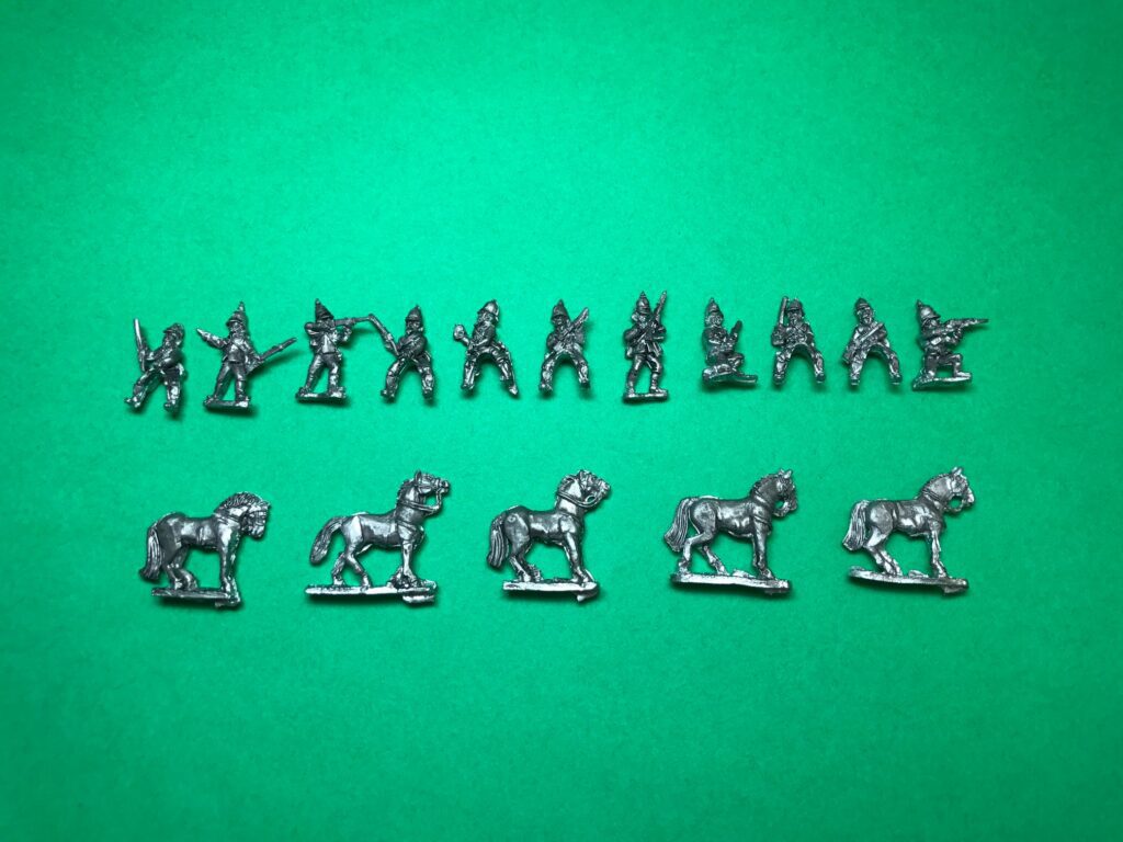 Zulu Wars Natal Police - Mounted and Dismounted - 19th Century Miniatures